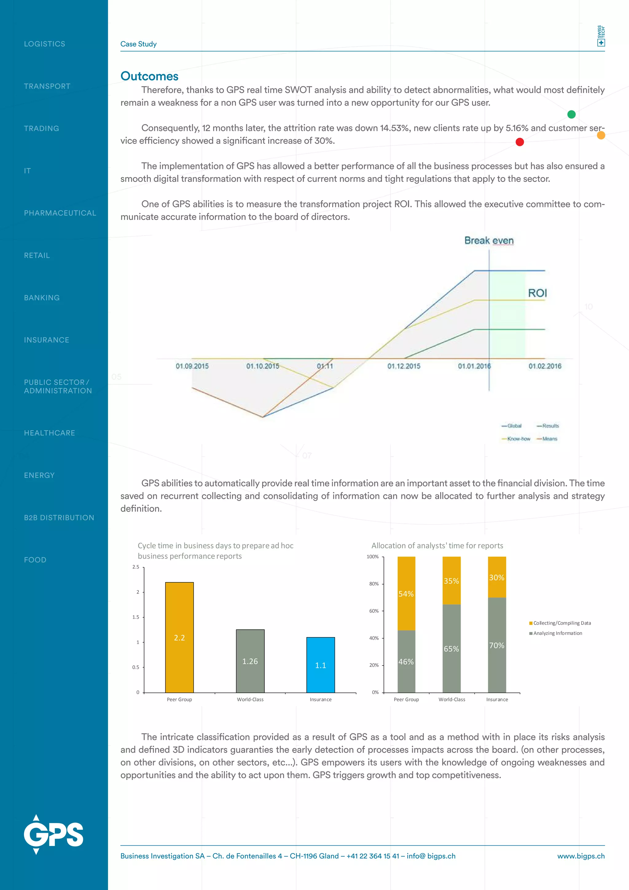 GPS (Global Performance system) studycase | PDF