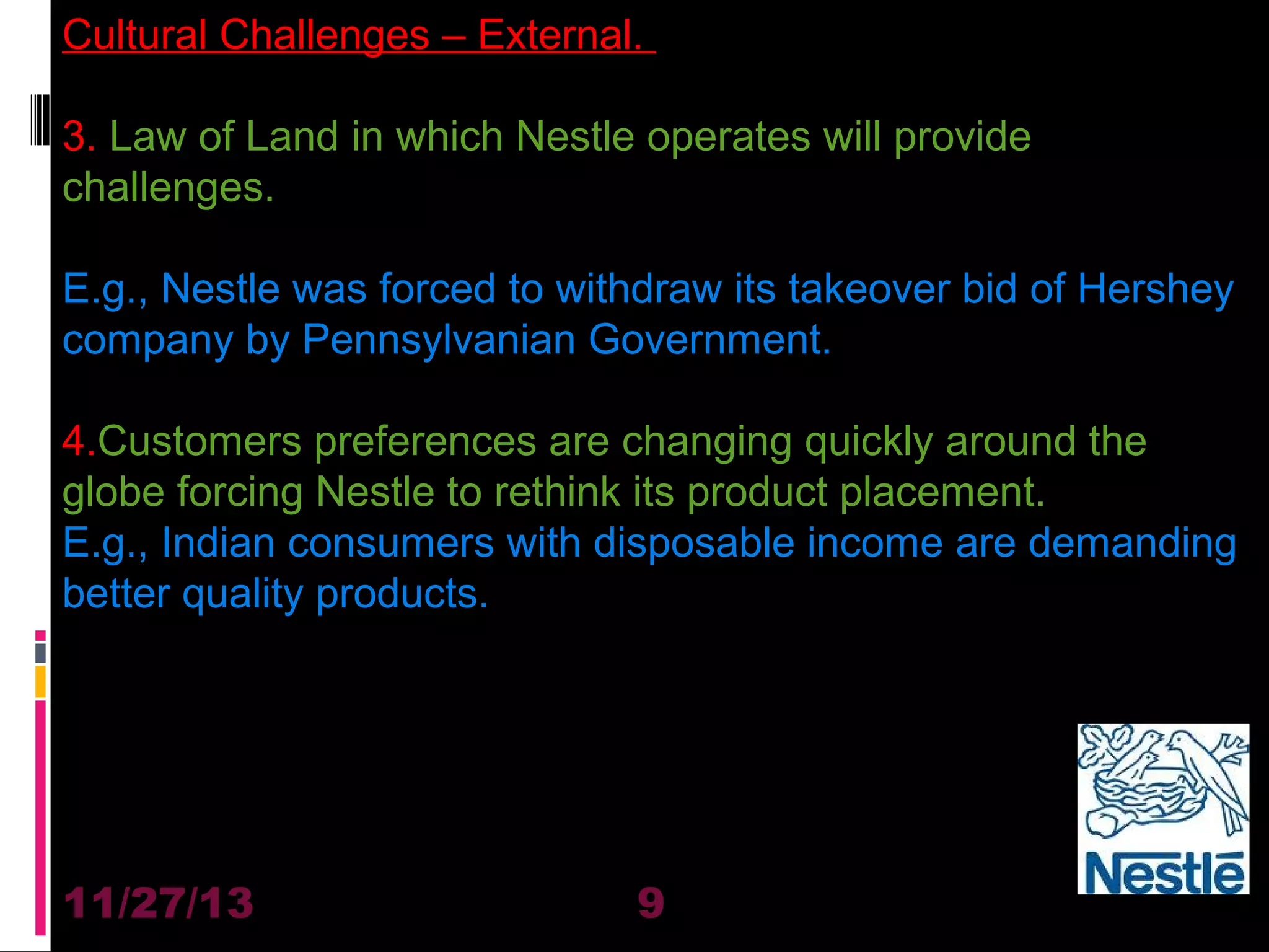 critical-review-on-nestle-organisational-structure | PPT