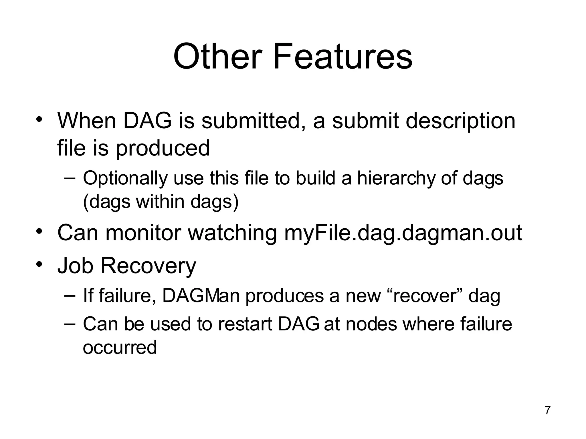 A Guide to DAGMan | PPT