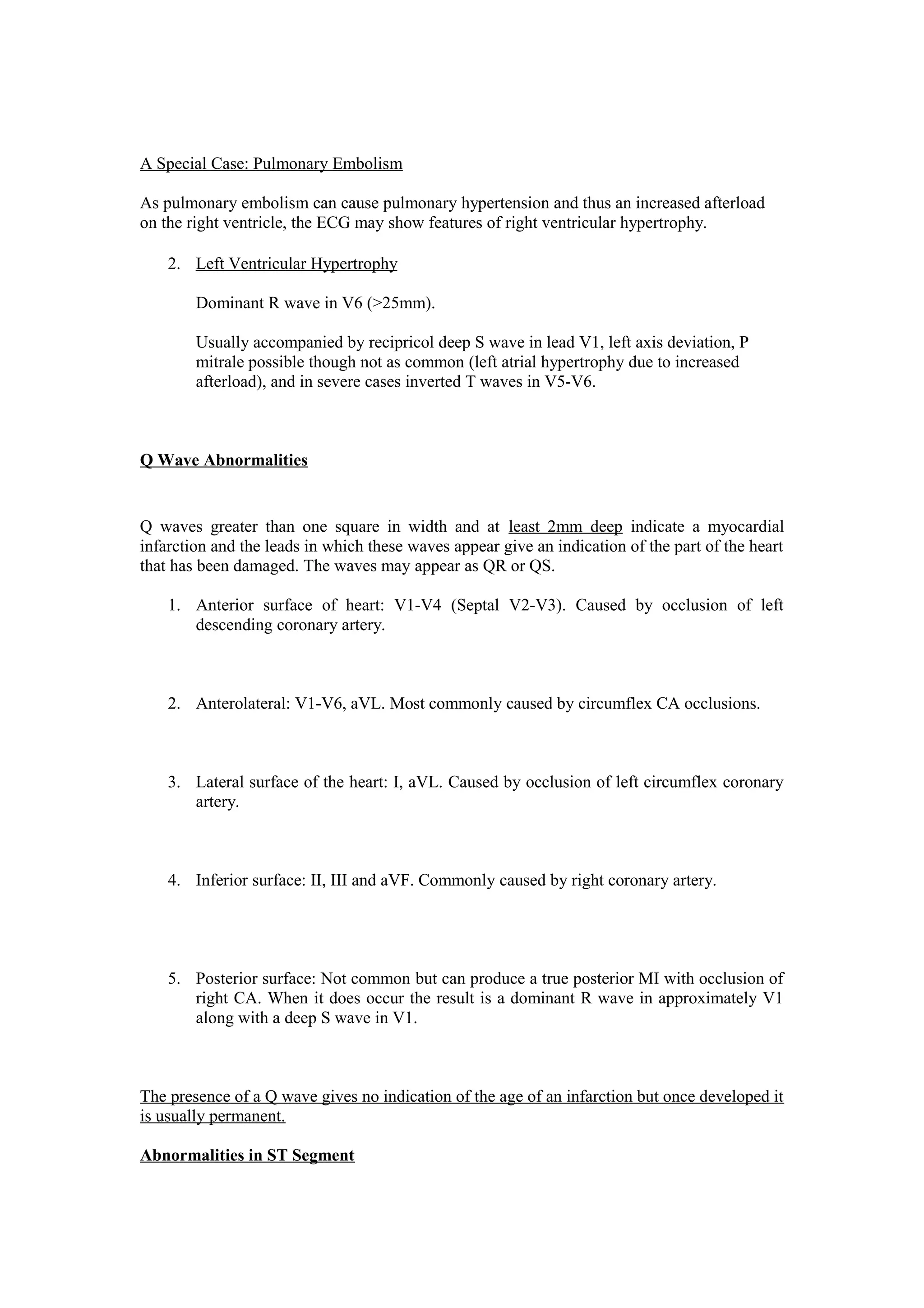 A Guide TO ECG Interpretation | DOC | Heart and Cardiovascular Diseases ...