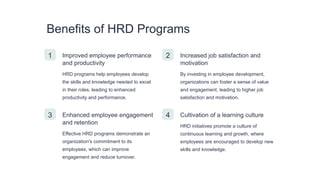 A Guide to Human Resource Development Programs | PPT