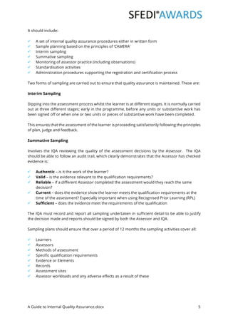 A guide-to-internal-quality-assurance | PDF | Educational Assessment ...