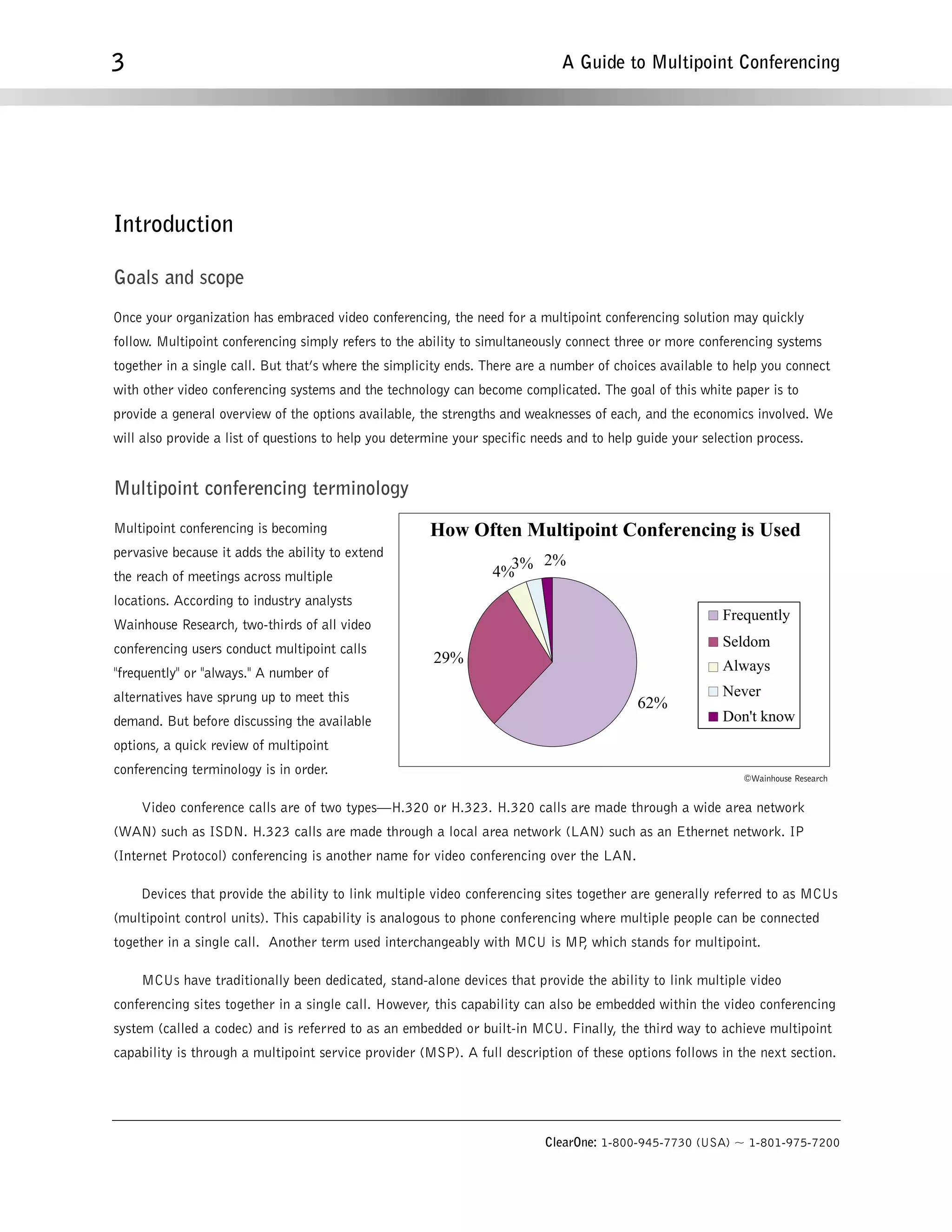 A Guide to Multipoint Conferencing | PDF | Web Conferencing | Computer Software and Applications