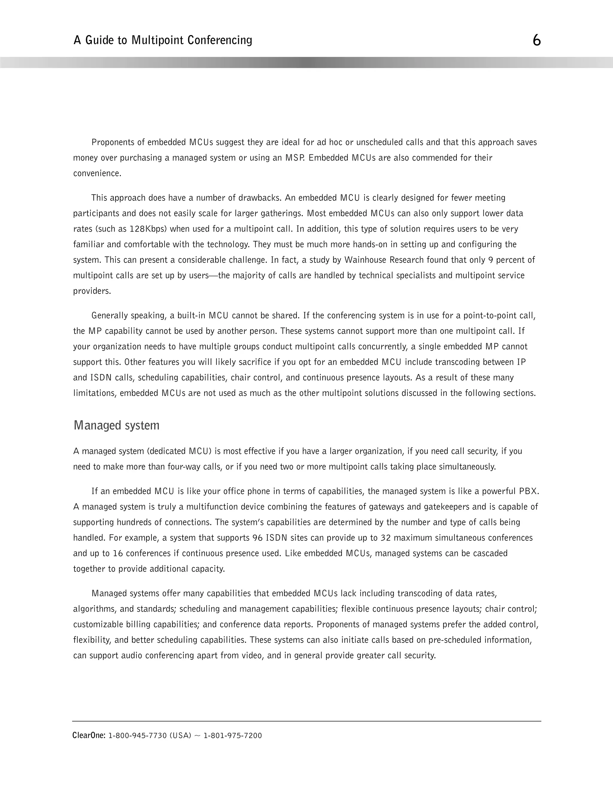 A Guide to Multipoint Conferencing | PDF | Web Conferencing | Computer Software and Applications