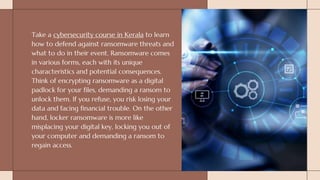 a direction to randsomware and more, with Insights | PPTX