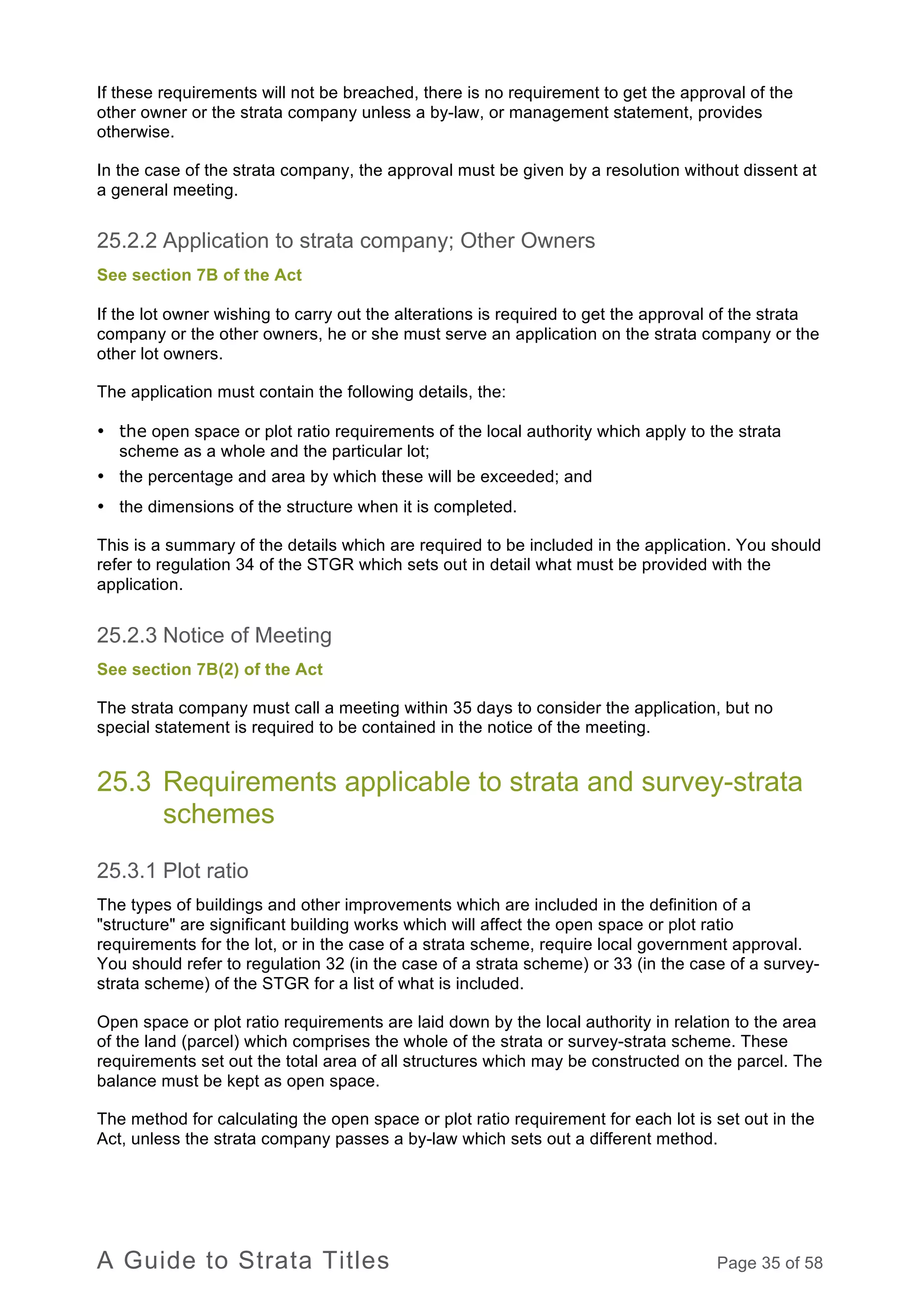 A Guide to Strata Titles in WA | PDF