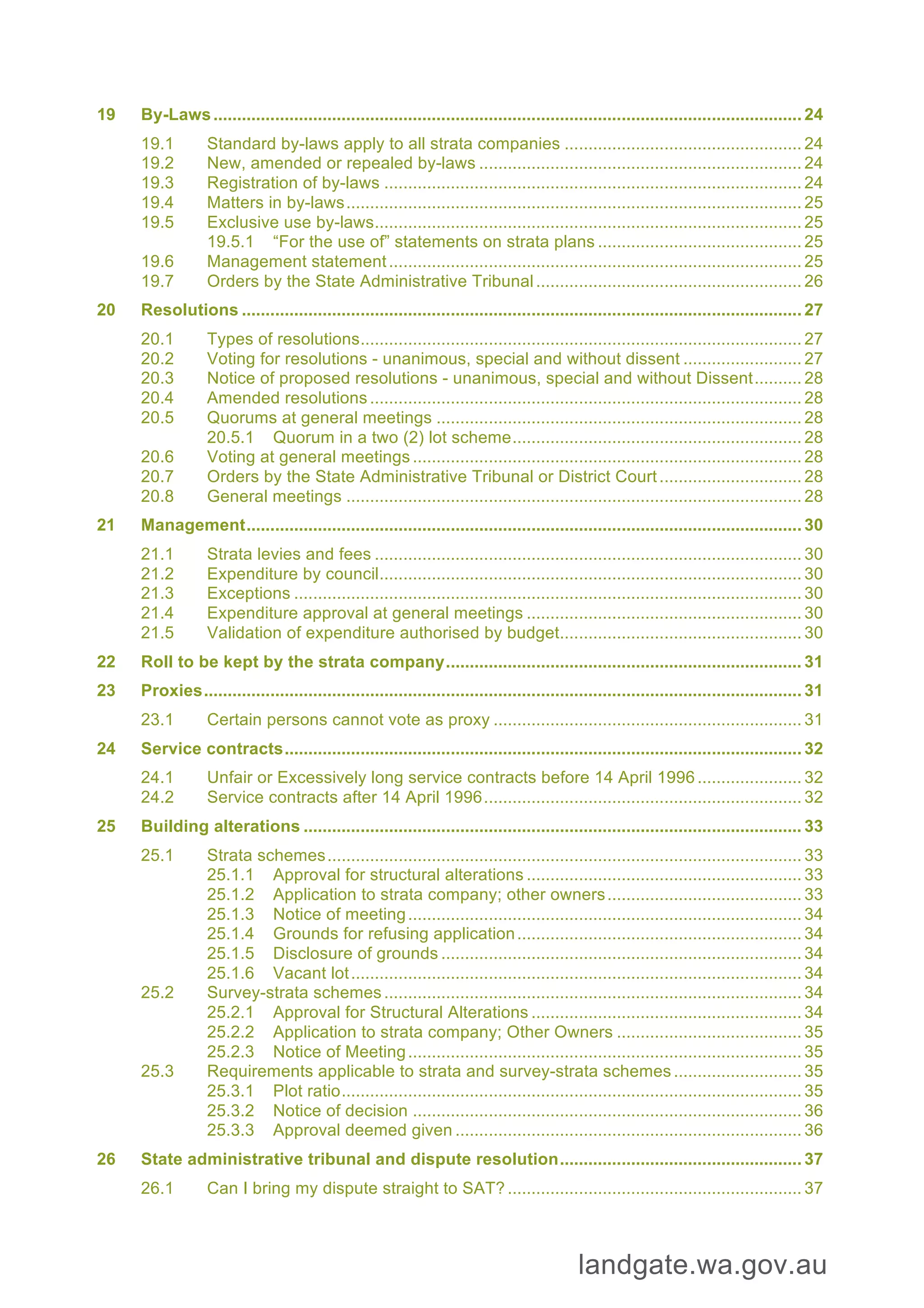 A Guide to Strata Titles in WA | PDF