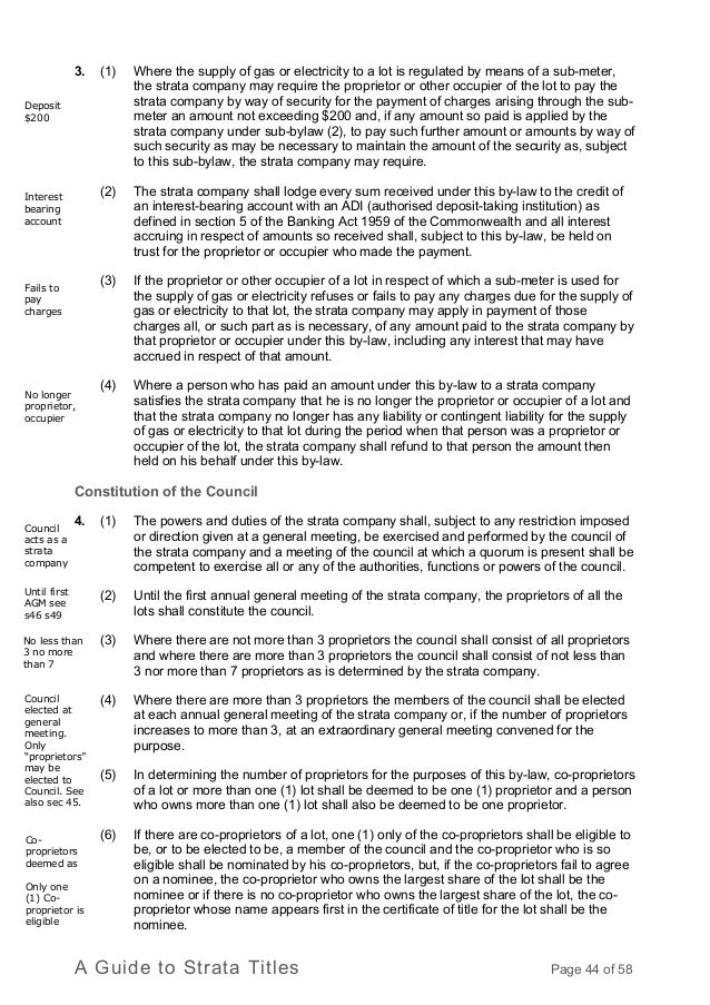 A Guide to Strata Titles in WA