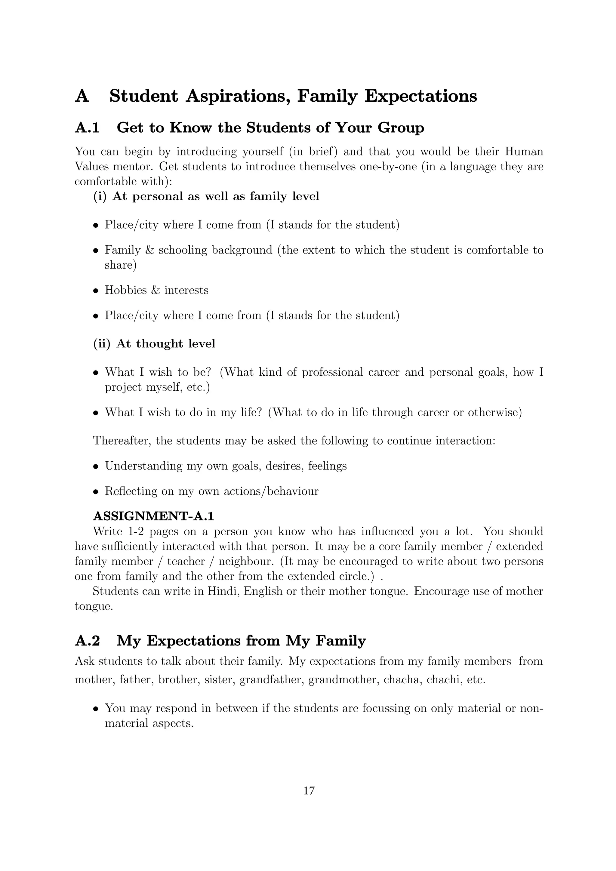 A guide to student induction programme by ugc | PDF