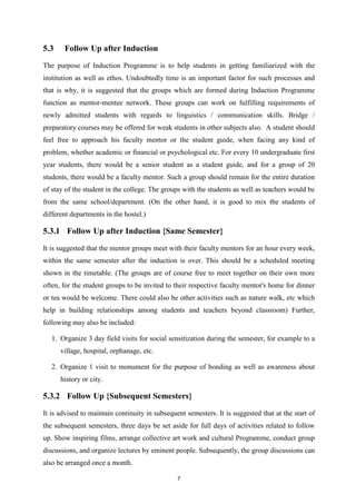 A guide to student induction programme by ugc | PDF