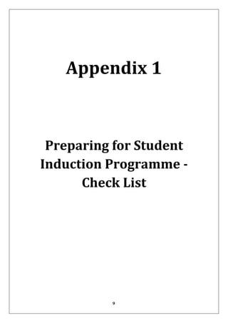 A guide to student induction programme by ugc | PDF