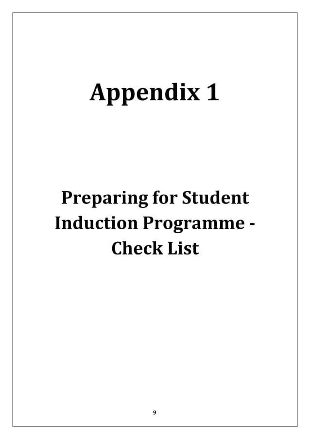 A guide to student induction programme by ugc | PDF