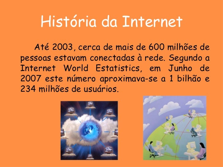A História Da Internet