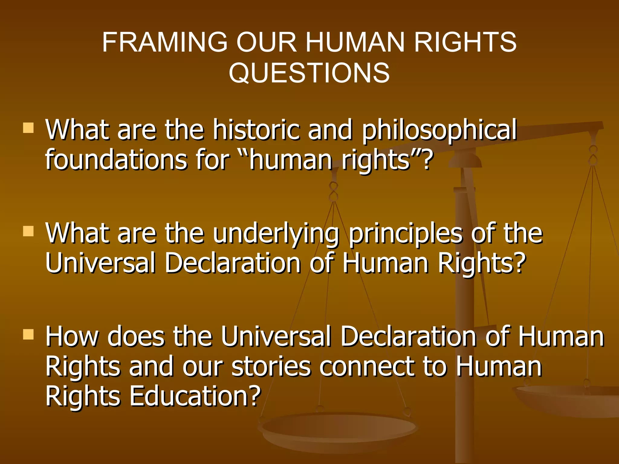 An Introduction To Human Rights | PPT