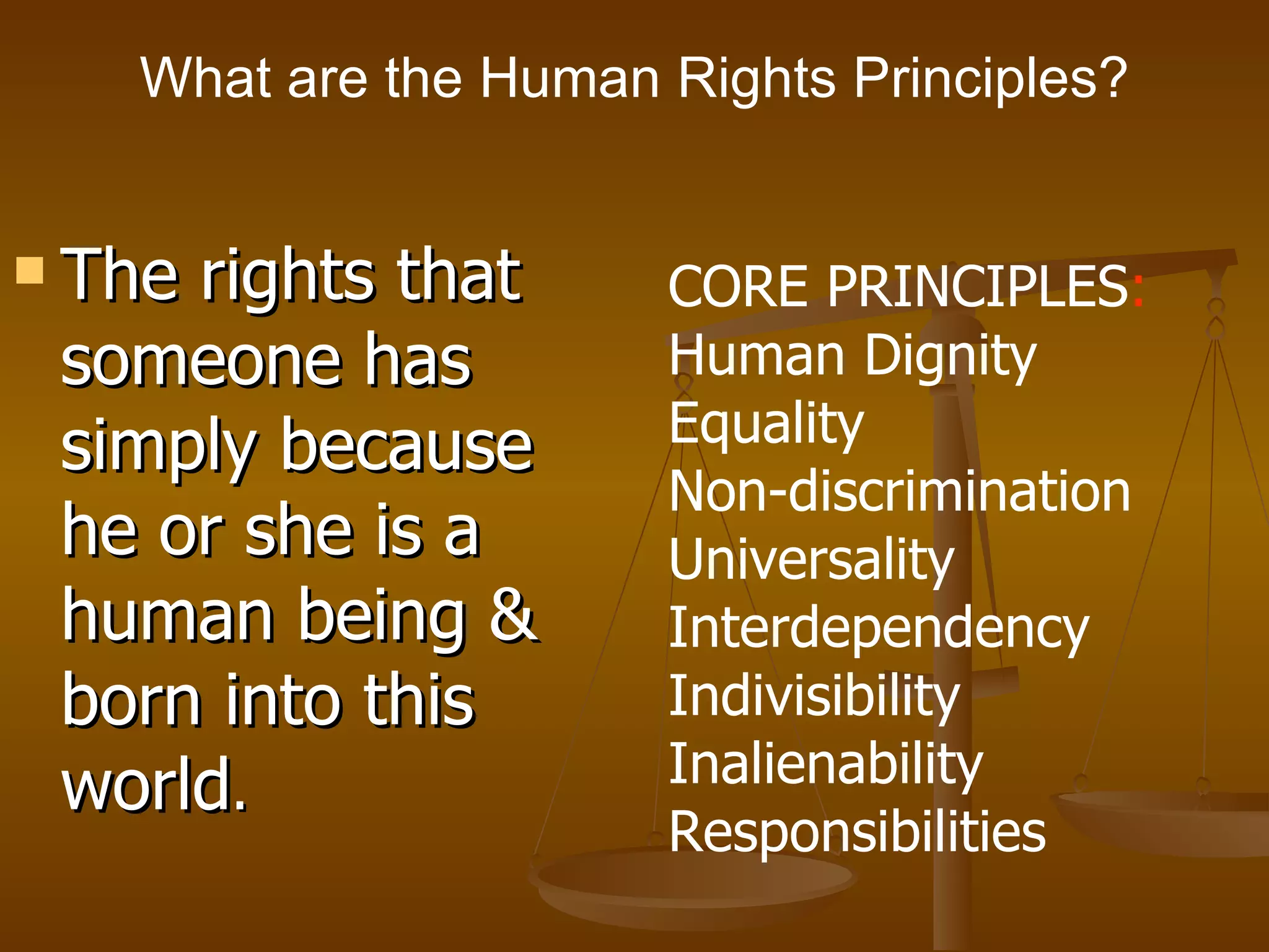 An Introduction To Human Rights | PPT