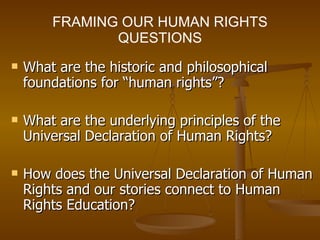 An Introduction To Human Rights | PPT