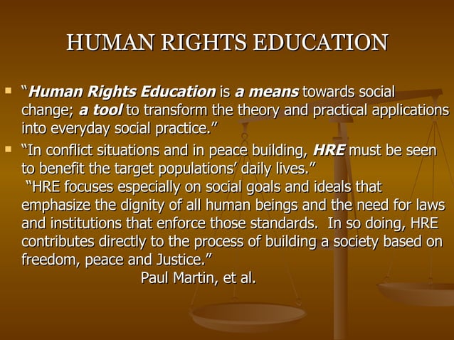 An Introduction To Human Rights | PPT | Religion & Spirituality