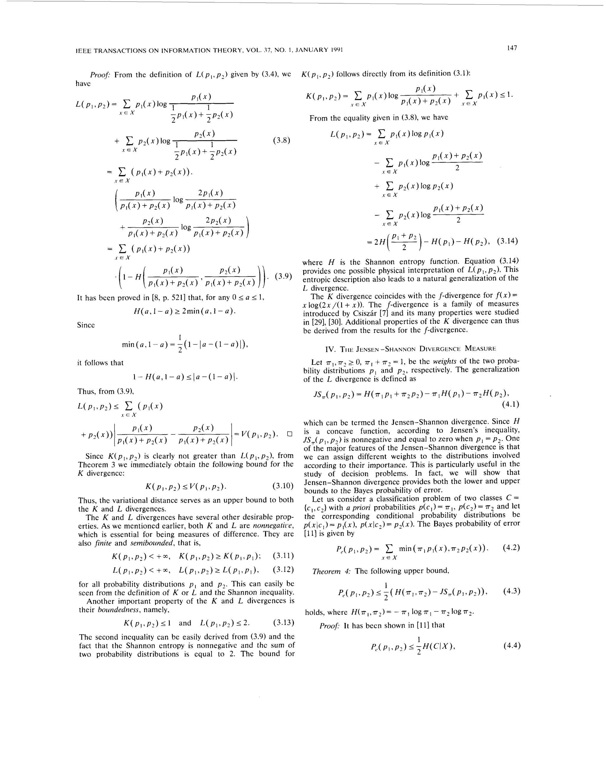 A jensen-shannon | PDF