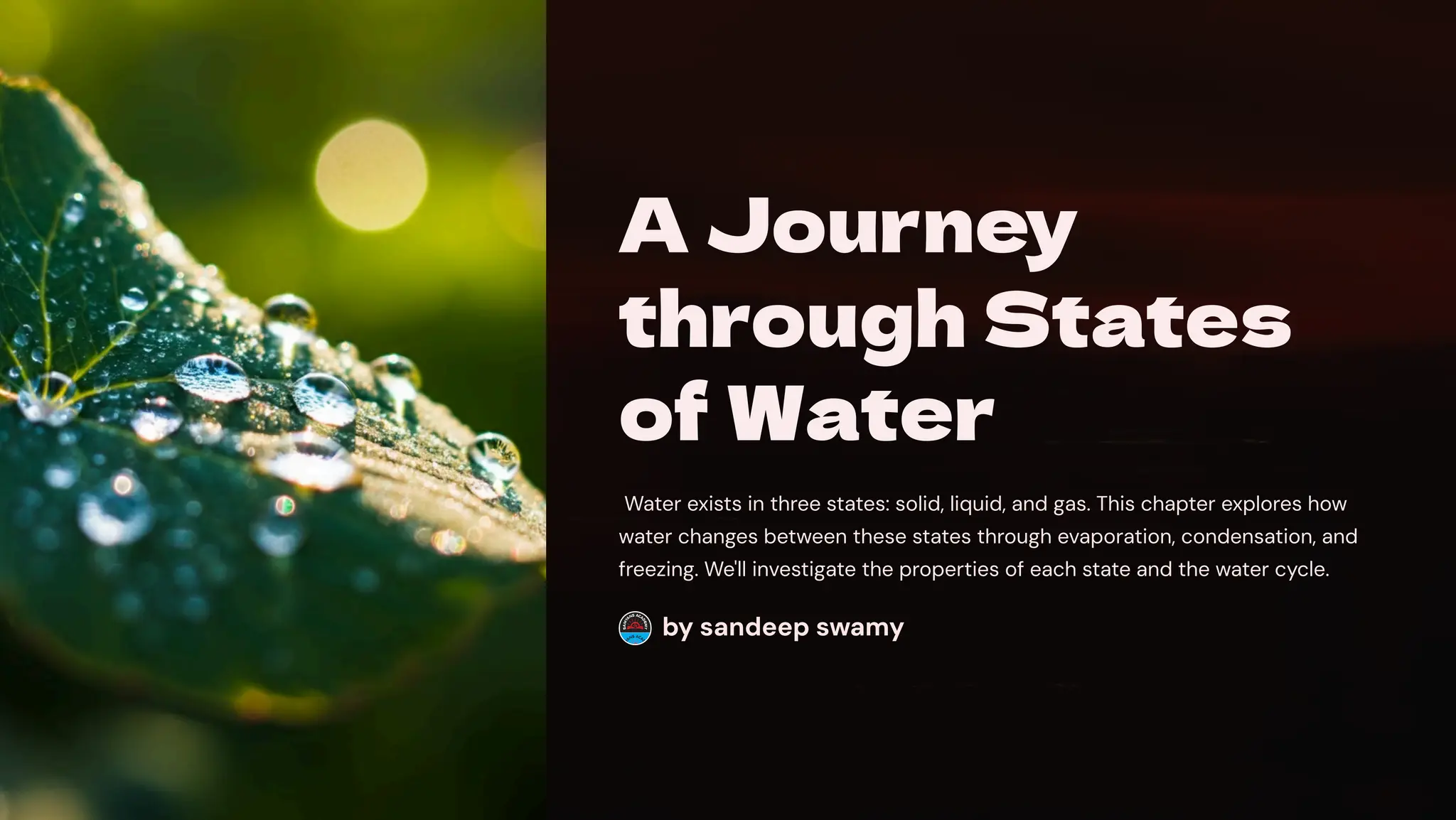 8) A-Journey-through-States-of-Water.pdf6th science curiosity | PDF