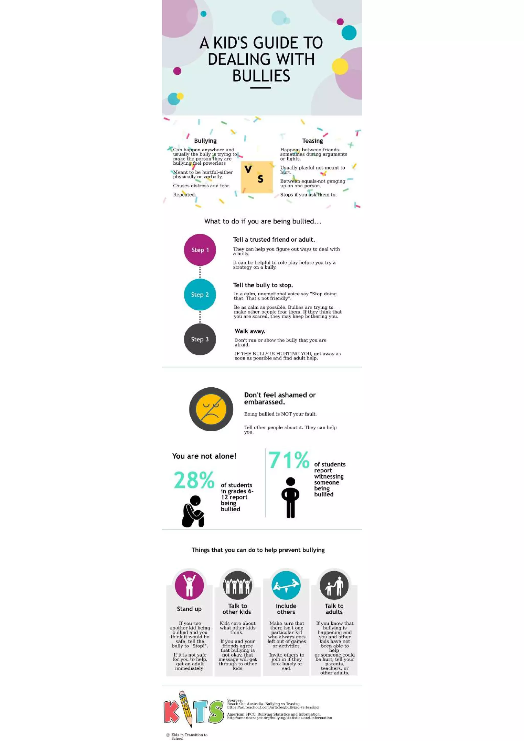 A Kids Guide to Dealing with Bullies | PDF