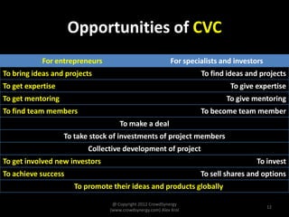 Community of value creation (CVC)– the future of the world innovation ...