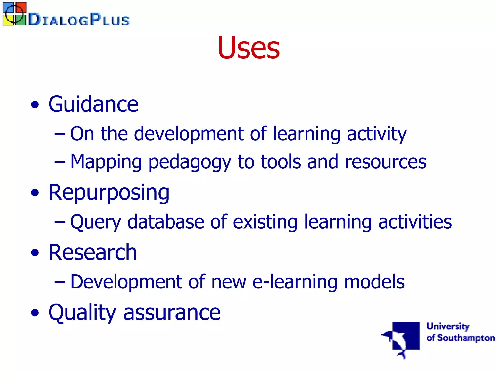 A learning design toolkit for creating effective learning activities | PPT