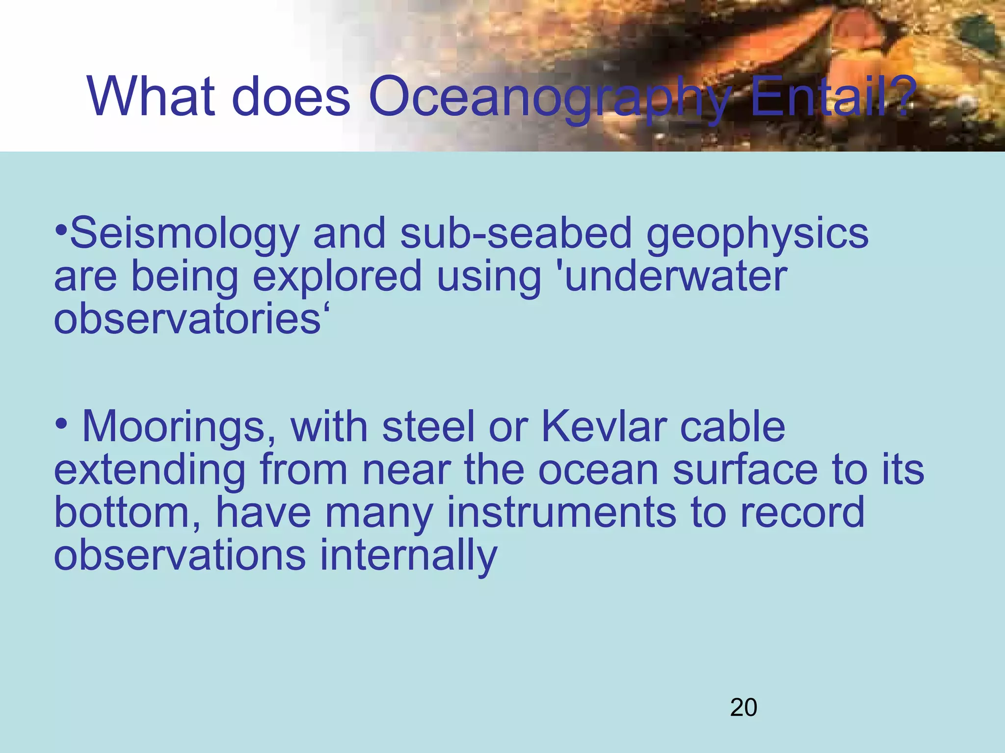 A lec 1 an introduction to oceanography | PPT