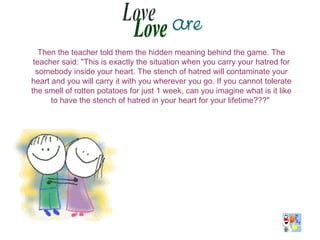 A Lesson On Love For Children | PPT