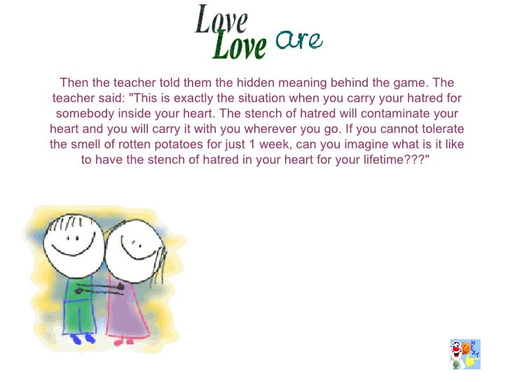 A Lesson On Love For Children