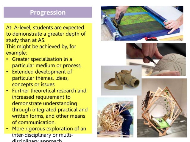 a-level-art-and-design.pptx | Arts and Crafts | Hobbies & Interests