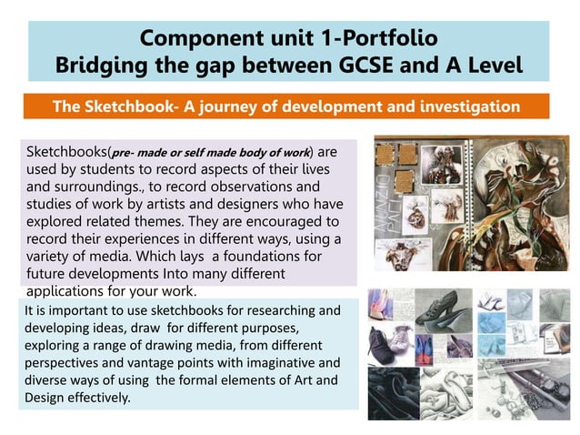 a-level-art-and-design.pptx | Arts and Crafts | Hobbies & Interests