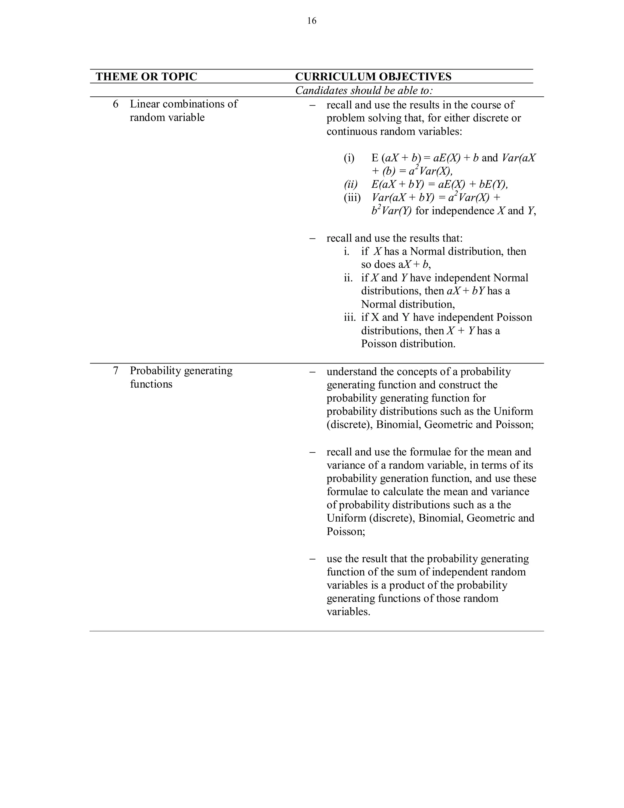 A level further mathematics zimsec syllabus cambridge zimbabwe | PDF