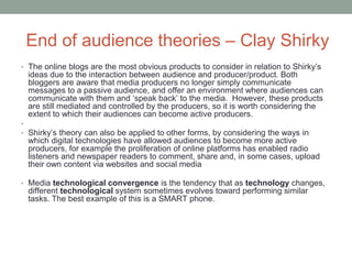 A-Level Media Studies Theories (Summaries) | PDF