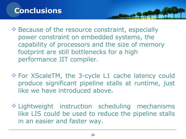 A Lightweight Instruction Scheduling Algorithm For Just In Time Compiler | PPT