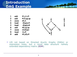 A Lightweight Instruction Scheduling Algorithm For Just In Time ...