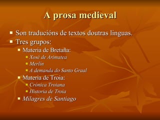 A Literatura Medieval | PPT