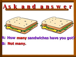 A Lotof Much Many A Little A Few | PPT