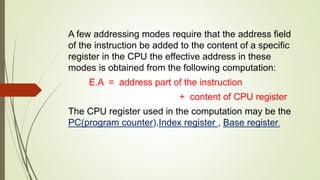 ADDRESSING MODES | PPTX