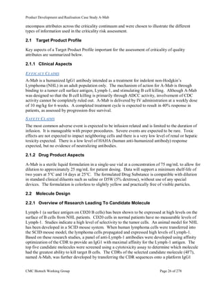 QbD Model Case Study of MONOCLONAL ANTIBODY : A-Mab. | PDF