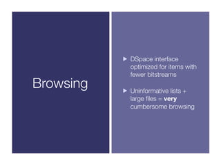 A Manakin Case Study: Visualizing geospatial metadata & complex items | PPT
