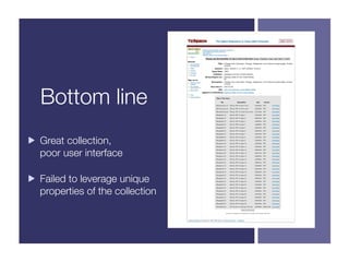 A Manakin Case Study: Visualizing geospatial metadata & complex items | PPT