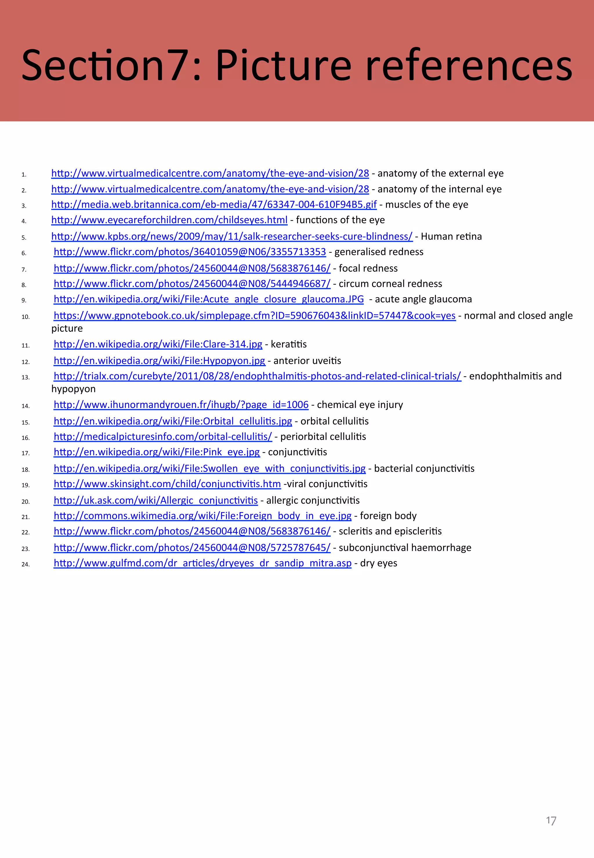 A medical student guide to Red Eye | PDF