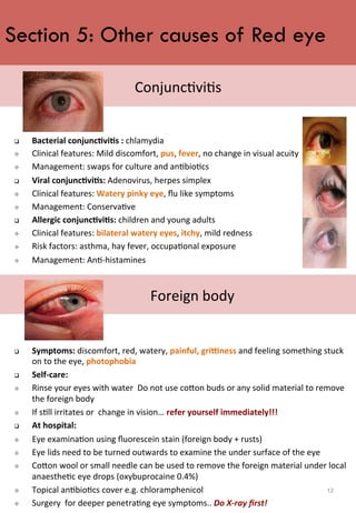A medical student guide to Red Eye | PDF