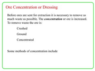a-Metallurgy and metal extraction mining.ppt