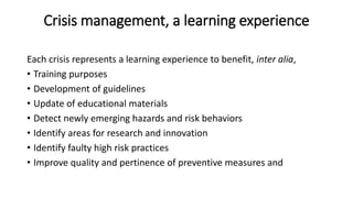 Crisis Management Protocols | PPTX