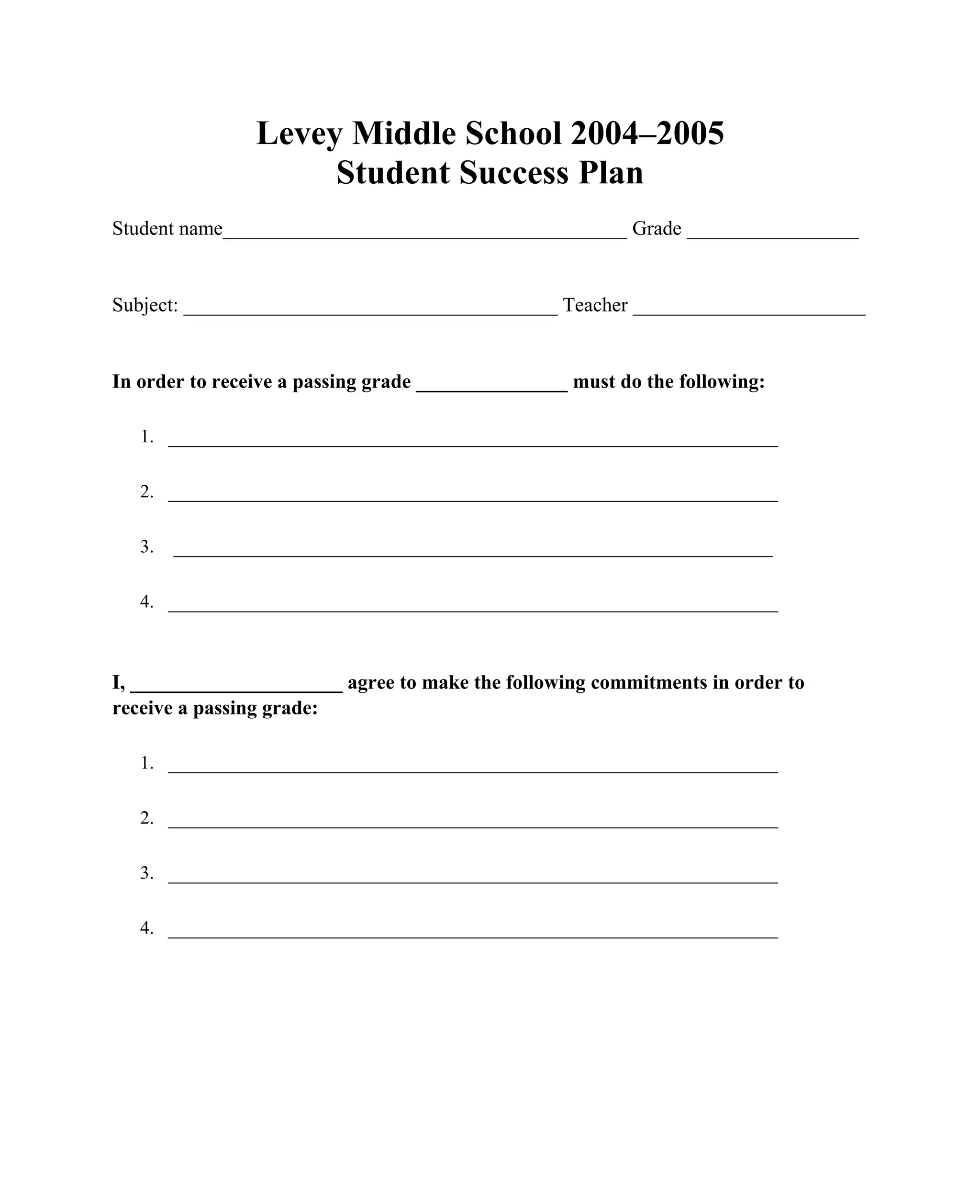 Building a High-Performing Middle School PLC | DOC