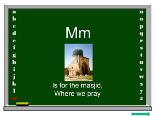 A muslim-alphabet | PPS