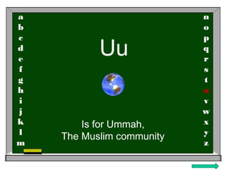 A muslim-alphabet | PPS
