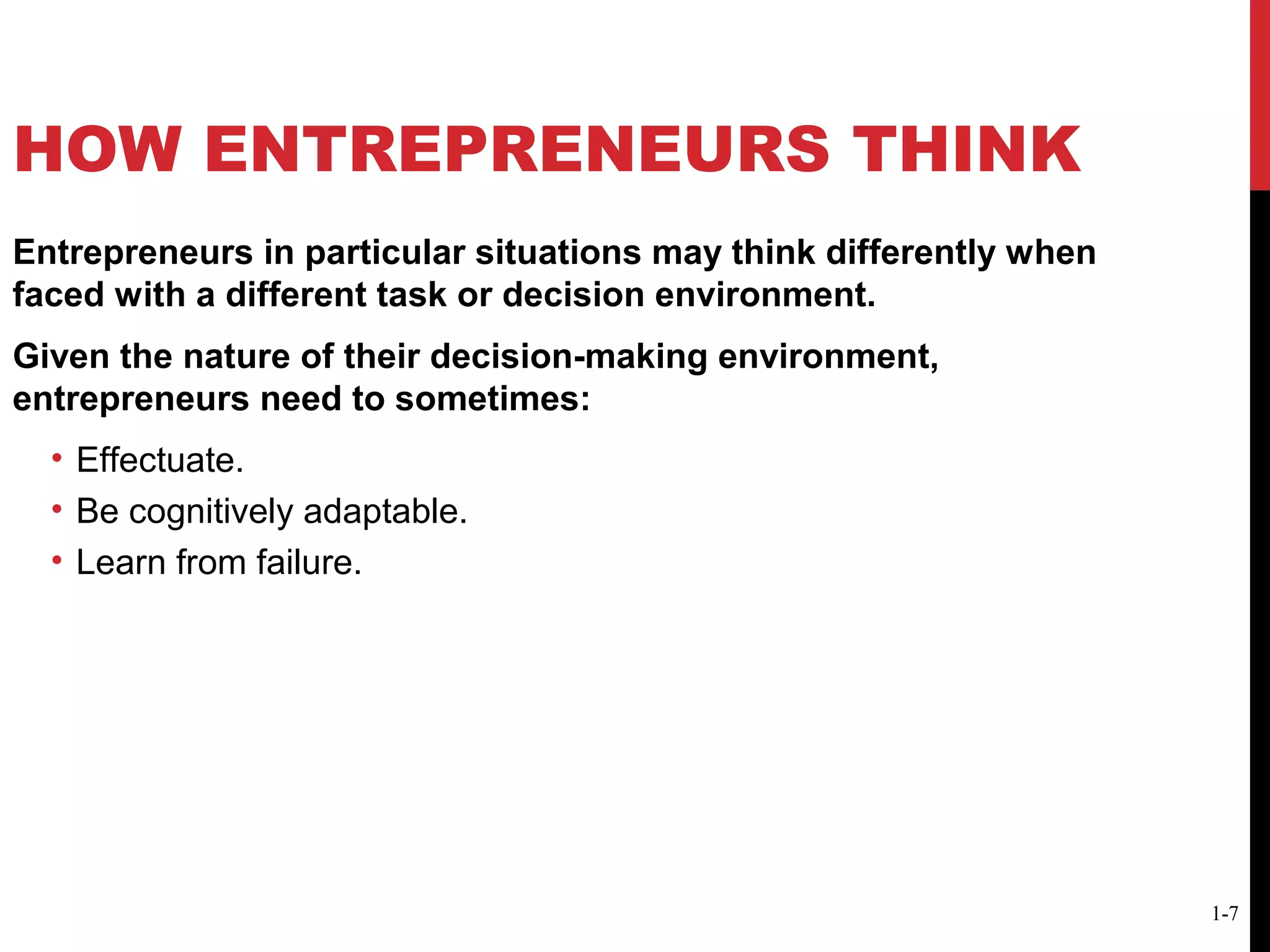 Introduction and nature of entrepreneurship | PPT