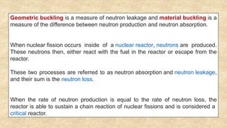 Basics of Neutron Diffusion and Fuel.pptx